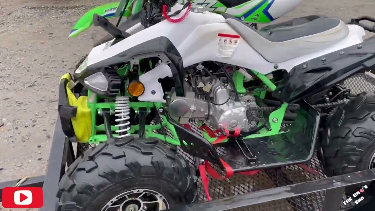 Washing the mudd off the dirt bike, 4 wheeler and getting another bike ...