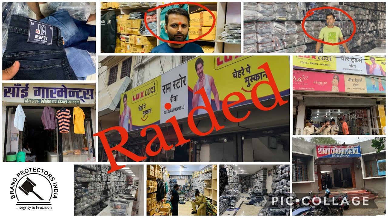 #Brand #Protection #Raid #Counterfeit #Mufti #Jeans #FirstCopy #Duplicate #Rewa #MadhyaPradesh ...