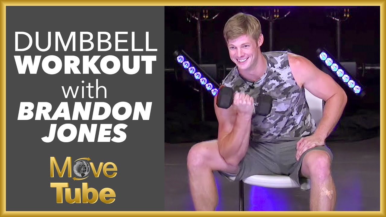 Brandon Jones 10 Minute Dumbbell Workout! - YouTube