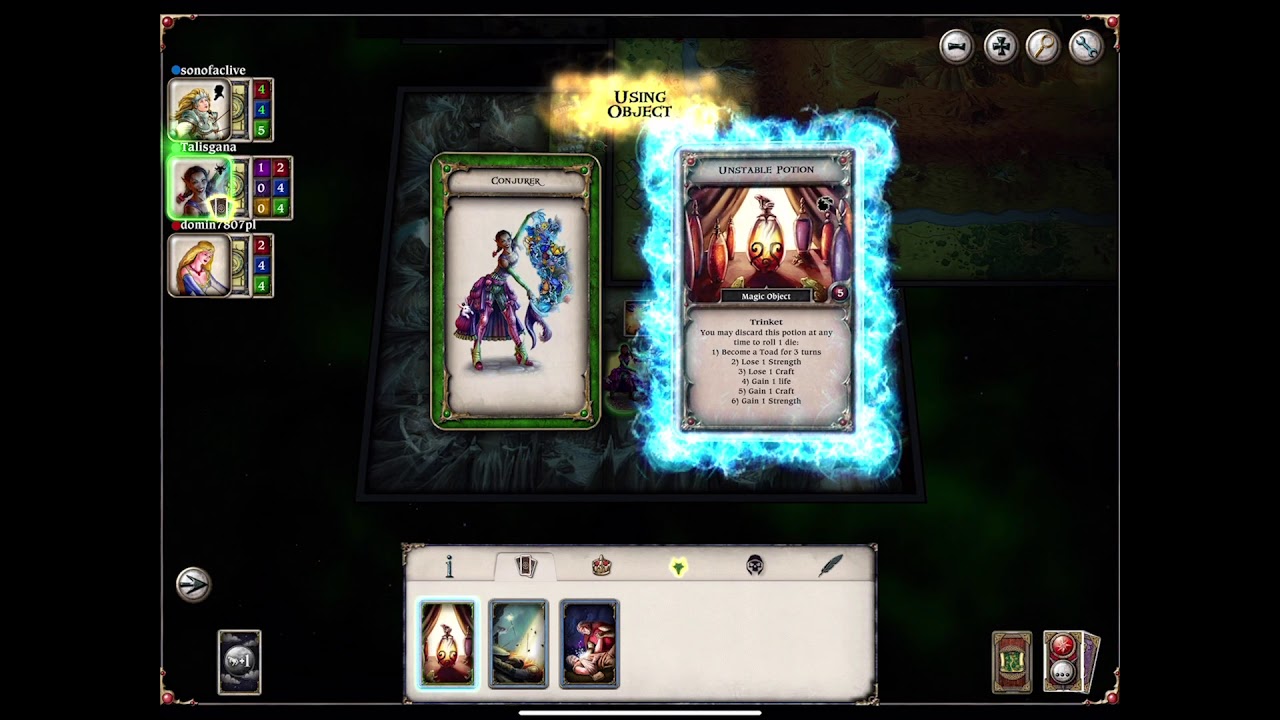 Conjurer - Talisman game analysis with commentary - YouTube