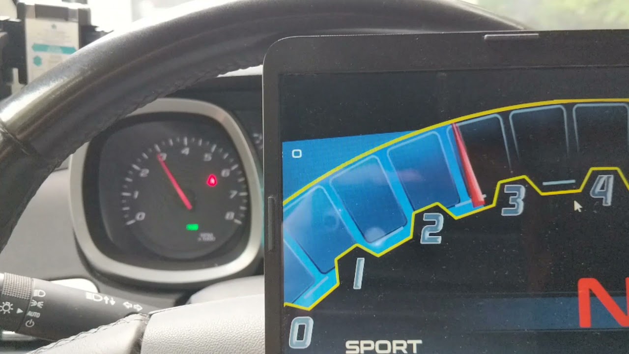 Analog vs. LCD Gauge System's Response Time - YouTube