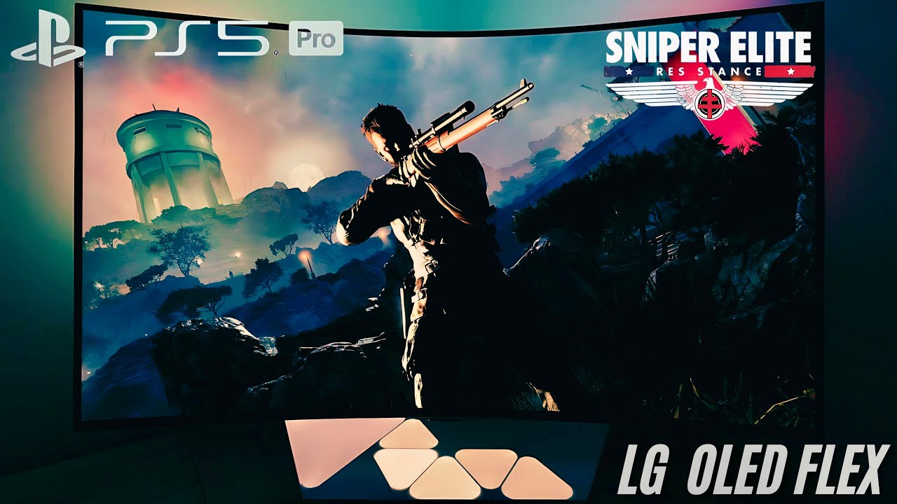 Sniper Elite Resistance Gameplay [LG 42" OLED EVO Flex Gaming TV] PS 5 ...
