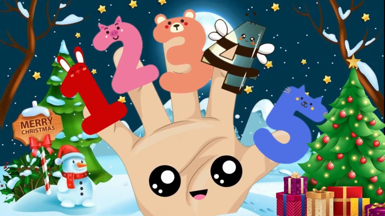 CHILDREN'S MUSIC FAMILY FINGER OF NUMBERS - YouTube