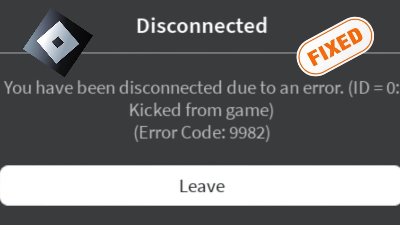 Robloxのエラーコード9982を修正する方法 - YouTube