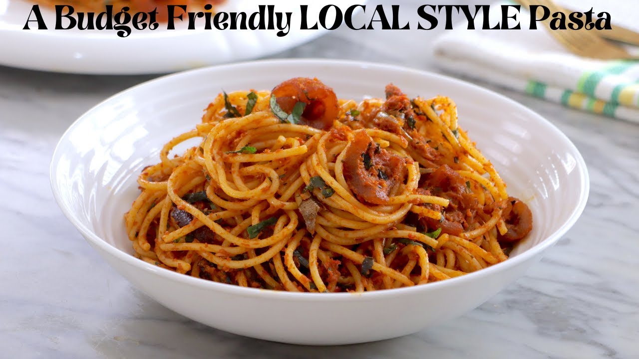You Need to Try This Local Style BUDGET FRIENDLY Pasta Recipe ...