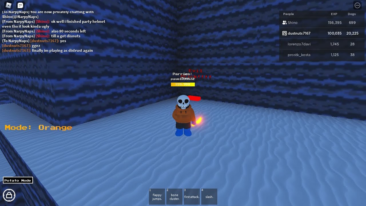 Undertale: Renewed Dust Hunt Distrust 2 (Part 1) character showcase ...