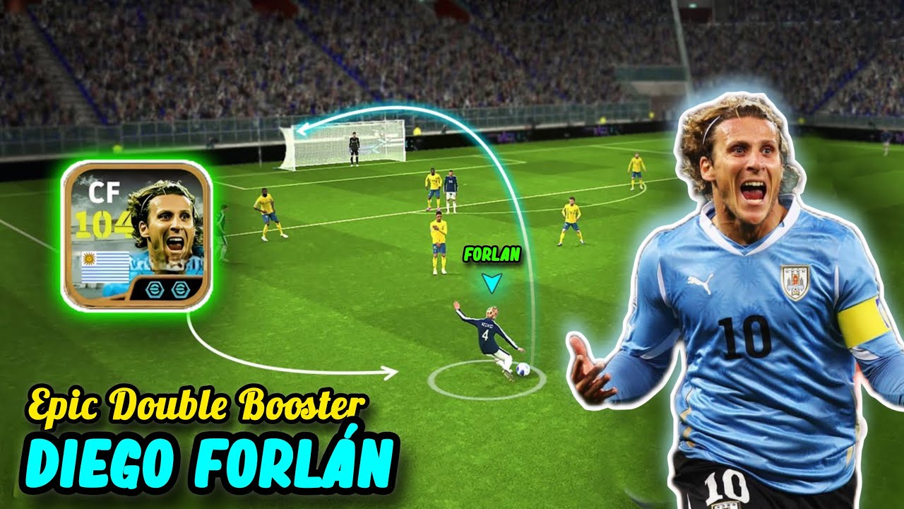 STOPPPP HIM 🔥!! Captain Tsubasa Forlan 104 Epic Double Booster Review ...