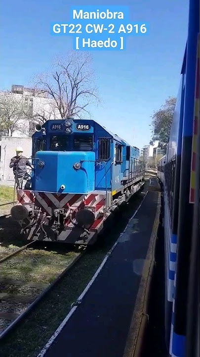 A916 maniobrando en Haedo - YouTube