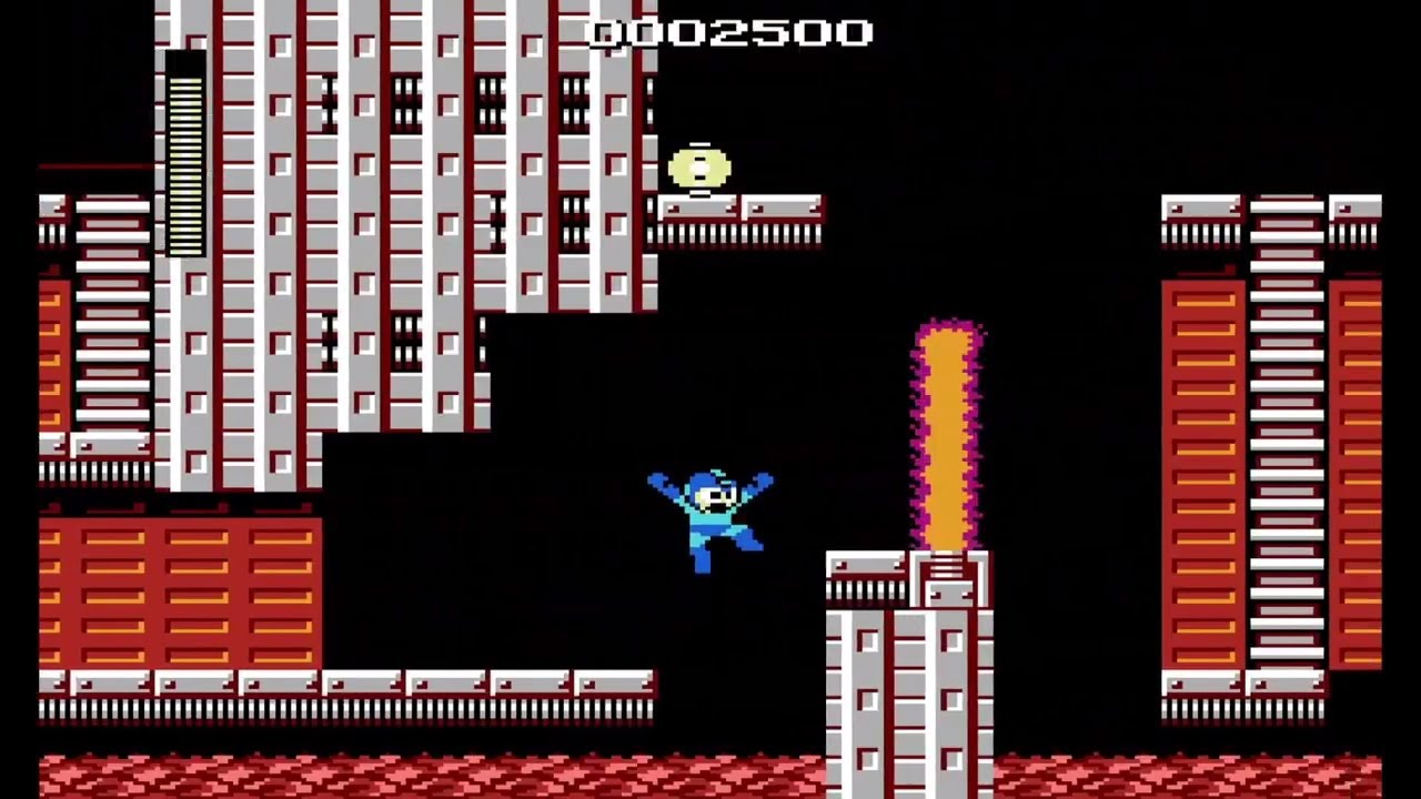 It's the Floor is Lava Challenge! | Mega Man 1 | AaronianTV NES Gaming ...