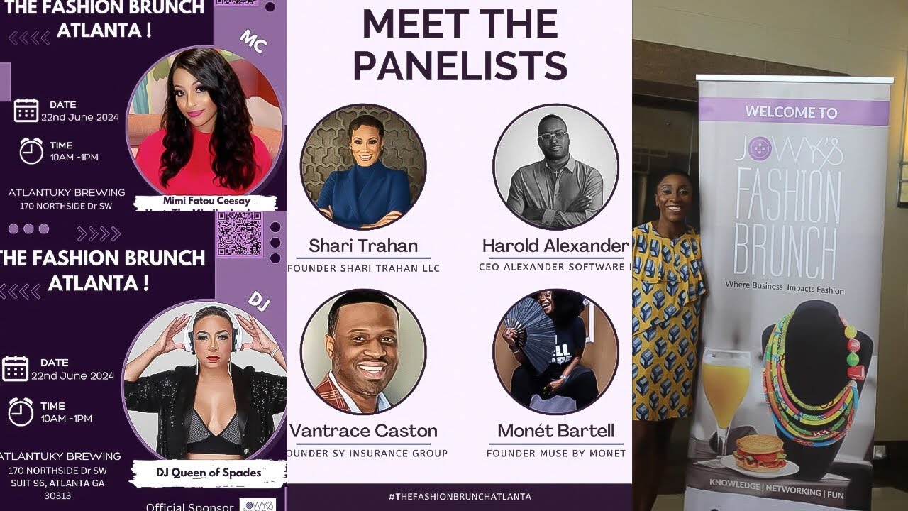 Meet The Panelists | The Fashion Brunch Atlanta - YouTube