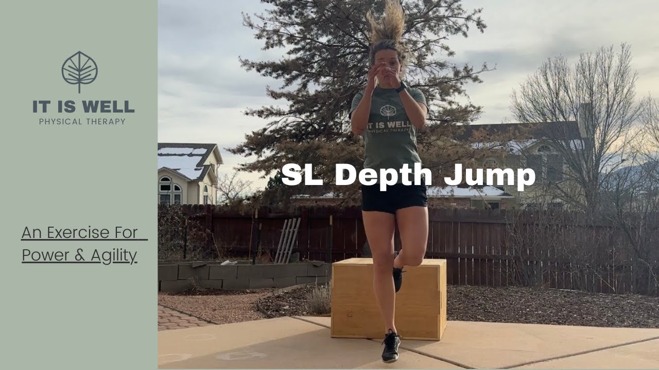 Single Leg Depth Jumps - YouTube