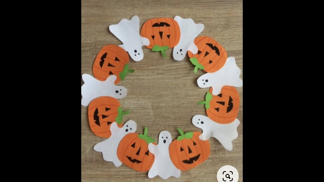 "Circular Spells: Halloween Wreath Craft" - YouTube