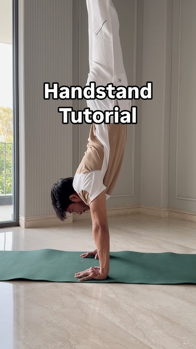 Learn HANDSTAND in 7 Steps! Calisthenics Tutorial #shorts #tutorial #calisthenics #handstand # ...