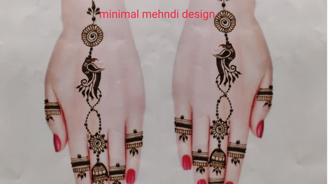 Simple Mehndi Designs💞💞 || Simple And Easy Mehndi Designs || Simple ...