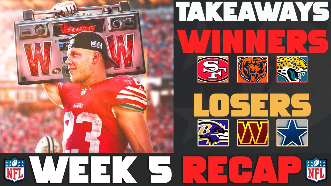NFL Week 5 Recap 2023 | NFL Week 5 WINNERS & LOSERS - YouTube