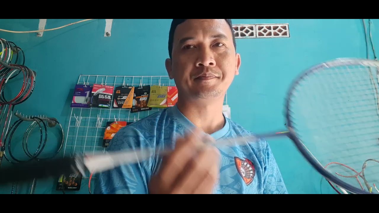 RAKET APAC FUSION2.20 TARIK 29LBS..MUMER GAES - YouTube