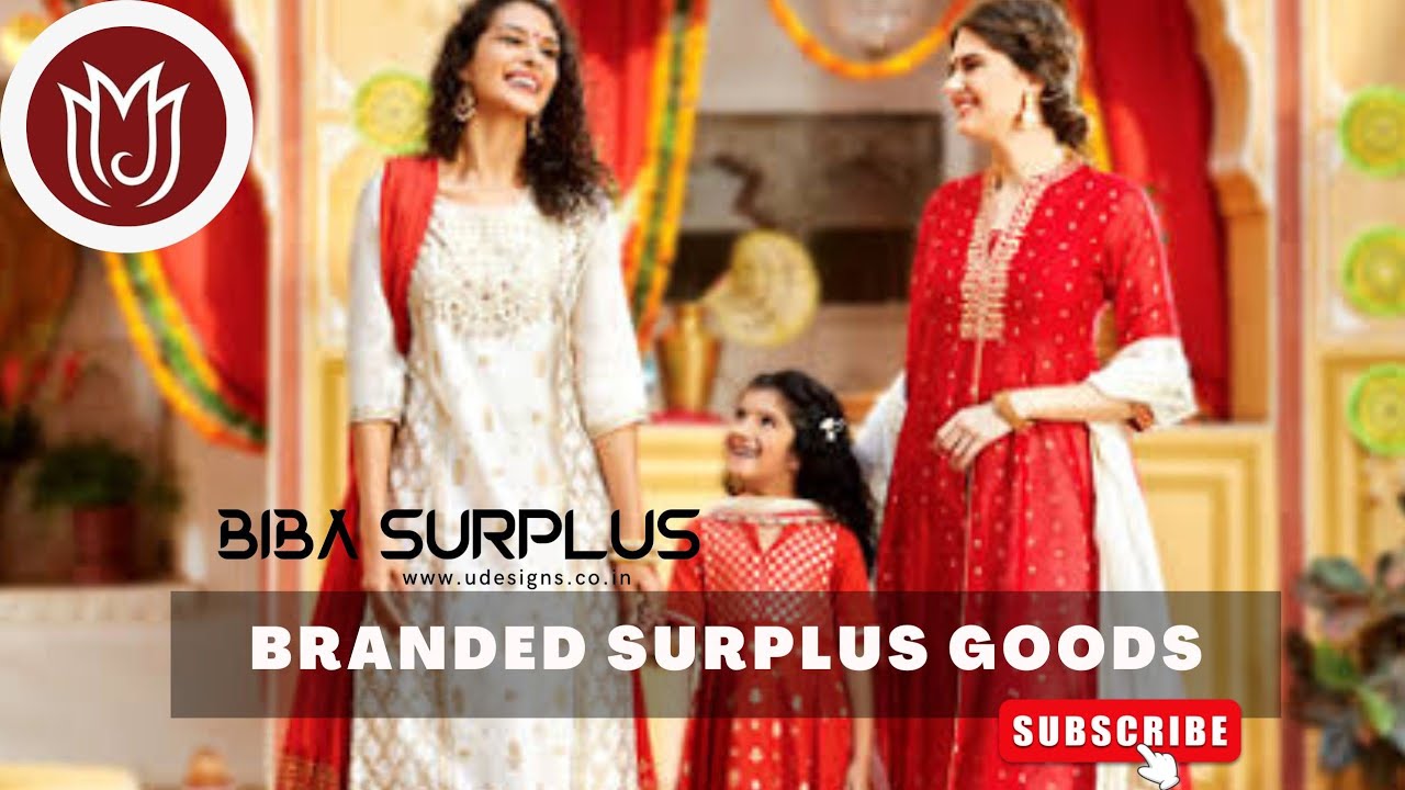 【𝐁𝐈𝐁𝐀 SURPLUS】Get BIBA Ethnic Style Sale 90% Off on Latest Biba SKD ...
