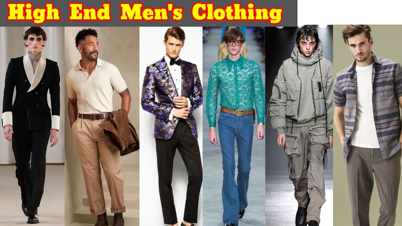 High End Men's Clothing/Dress Design-438/Mix Design - YouTube