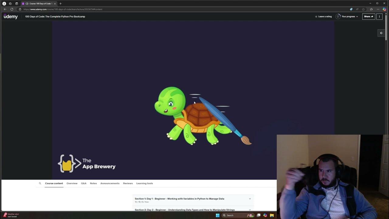 Day 18 of 100 Days of Python Code Part 1: Object Oriented Programming ...