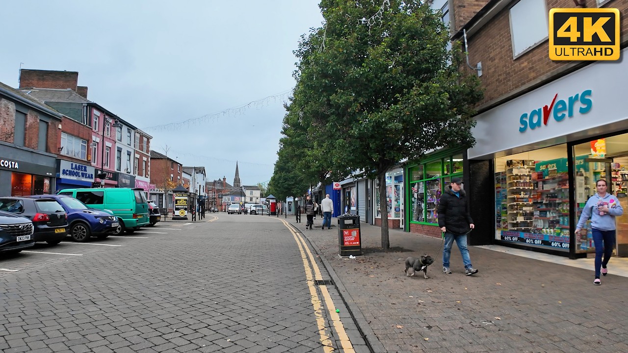Runcorn Town Centre | Walking Tour - YouTube