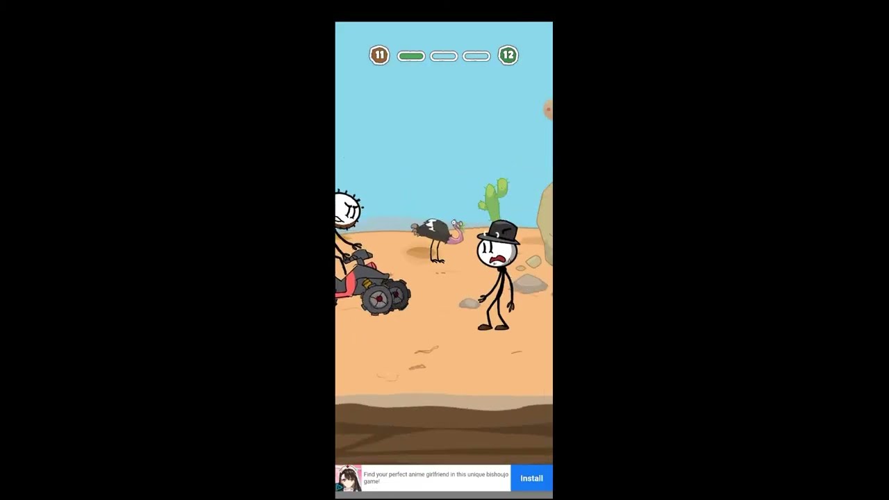 stickman escape: choice story - YouTube