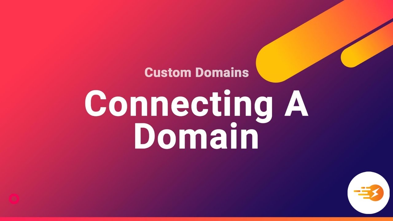Lesson 6 Connecting A Domain - YouTube