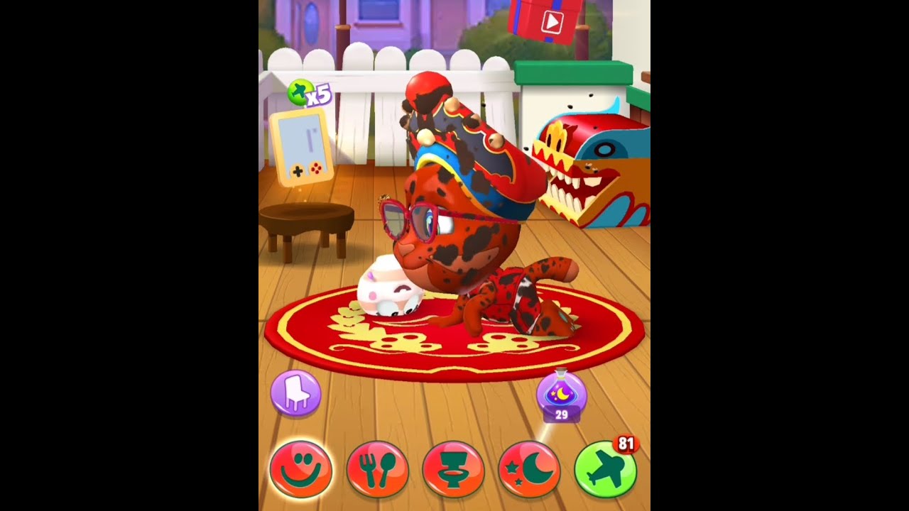 Tom Tired want to sleep | Talking Tom 2 - YouTube