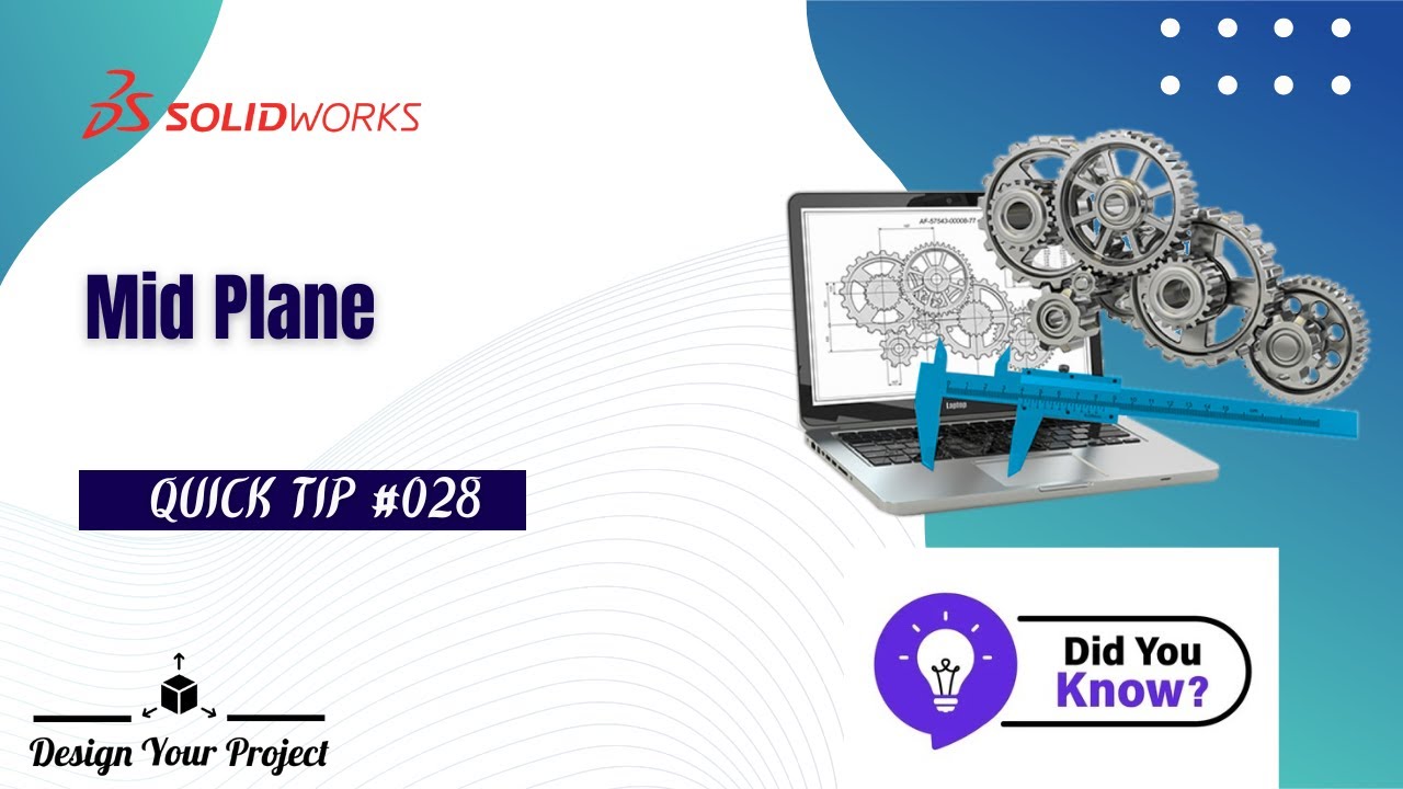 Create Mid Plane | Quick modeling tips | Tutorial | Tips and Tricks ...