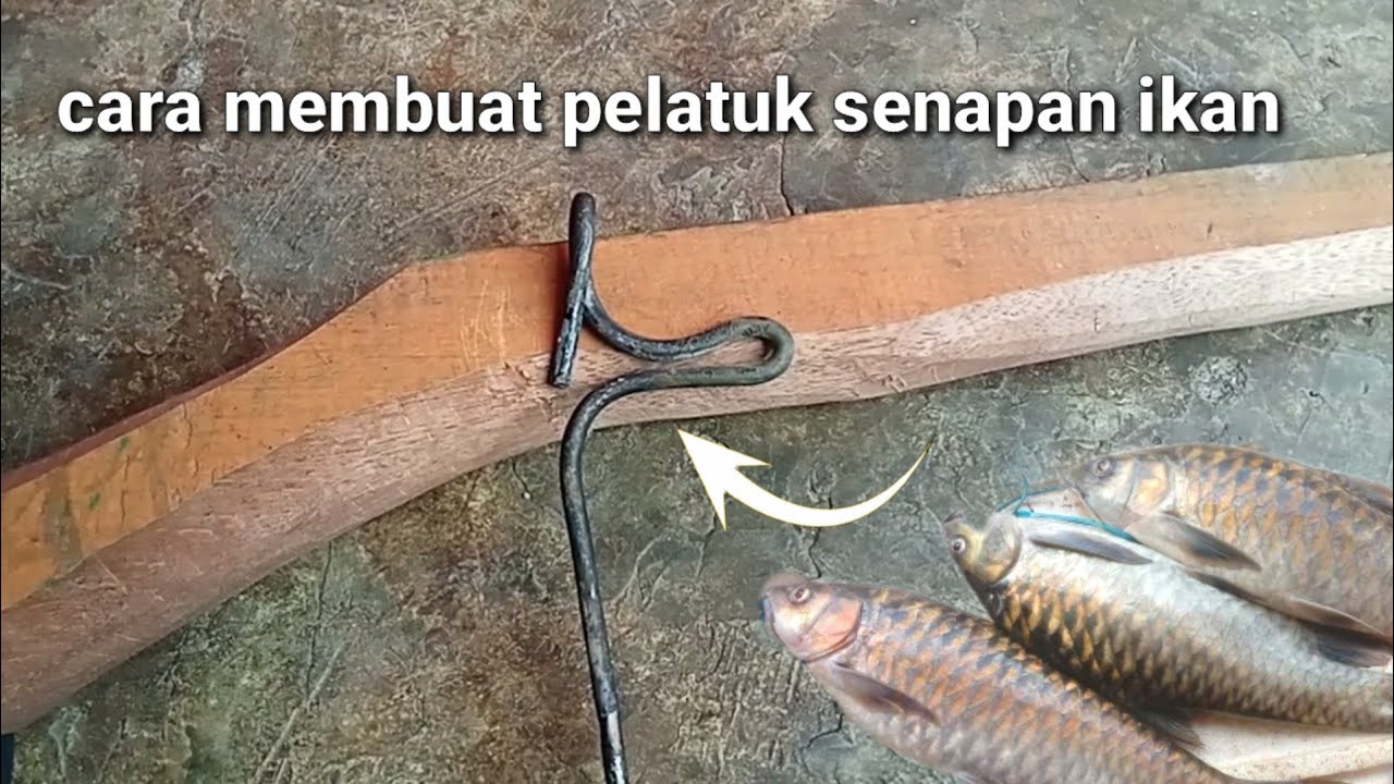 tutorial membuat pelatuk senapan ikan dengan mudah dan simpel - YouTube