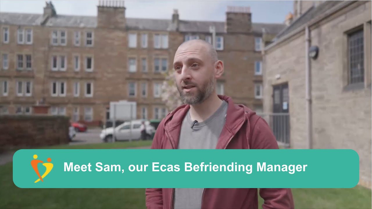 Sam talks about his role and how our popular Befriending Service works ...
