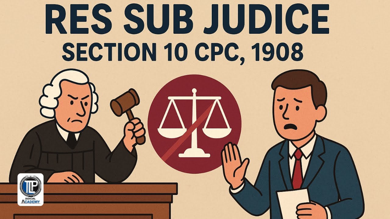 CPC- RES SUBJUDICE SECTION- 10 LAST CLASS || #tlpacademy || - YouTube