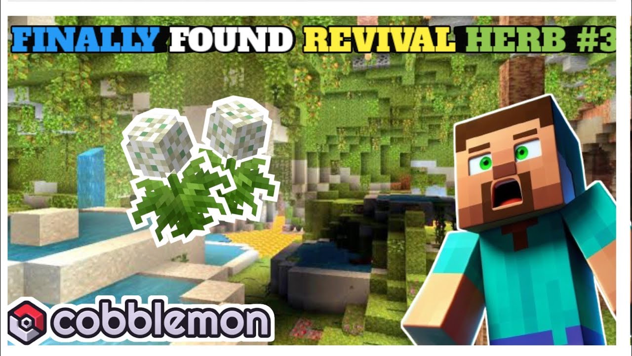 I FOUND REVIVAL HERB #3| MINECRAFT COBBELMON|NJ GAMING|IN TELUGU| - YouTube