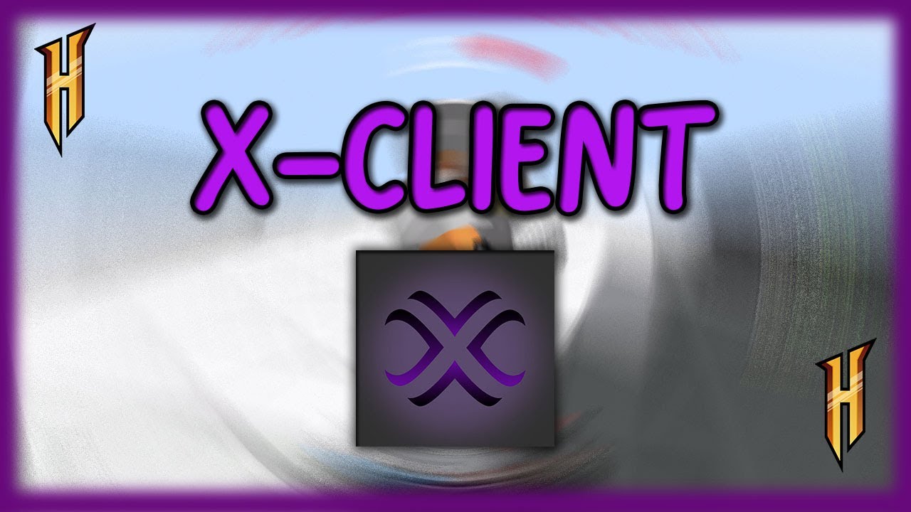 THE BEST GHOST CLIENT FOR ALL SERVERS || X-CLIENT - YouTube