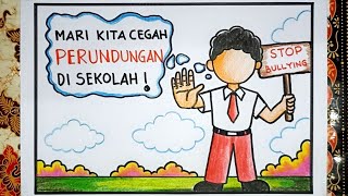 Poster Anti Bullying - Cara Membuat Poster Anti Bullyin... | Doovi