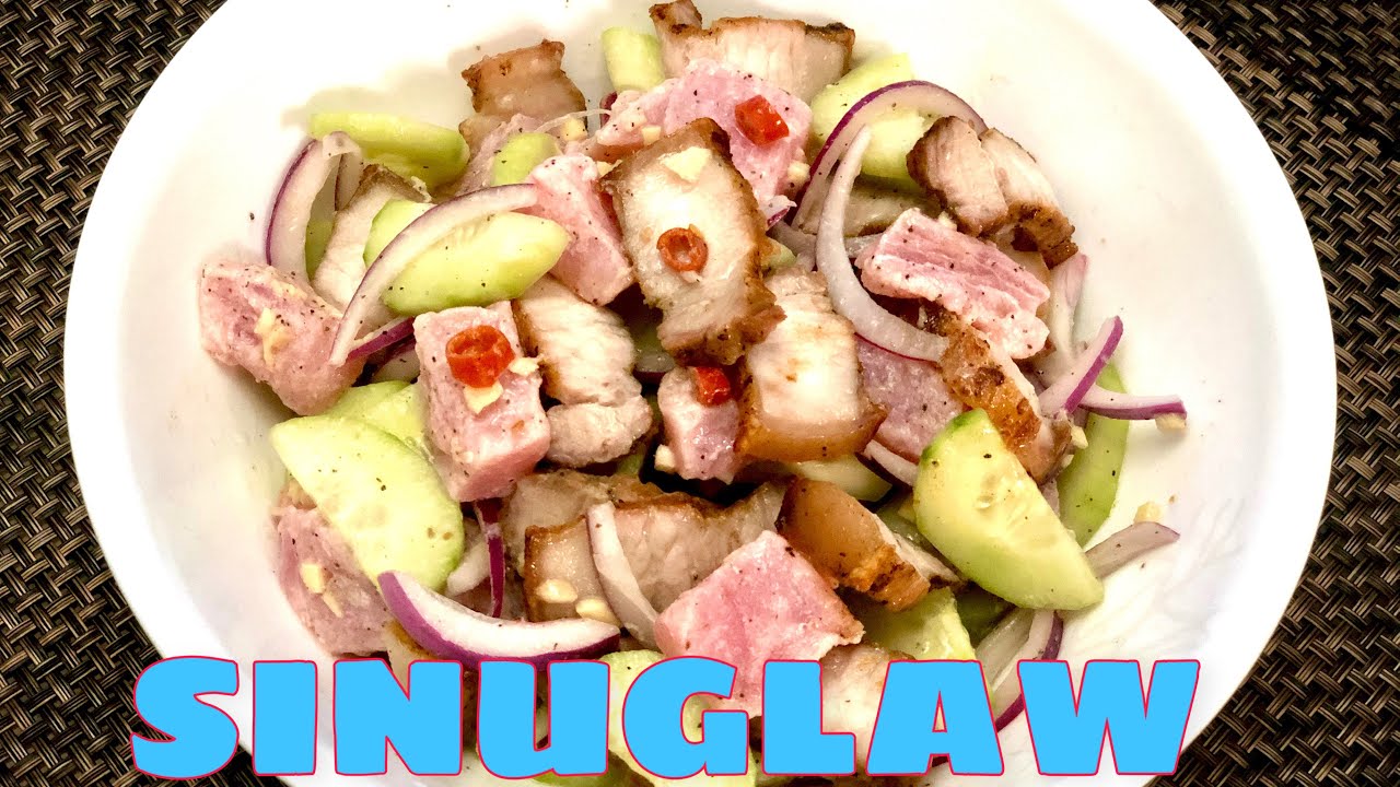 HOW TO COOK SINUGLAW | PORK AND TUNA RECIPE | INIHAW NA LIEMPO AT TUNA ...