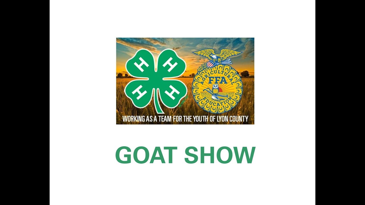 Lyon County Iowa 4-H/FFA - Dairy Goat Show 2025 - YouTube