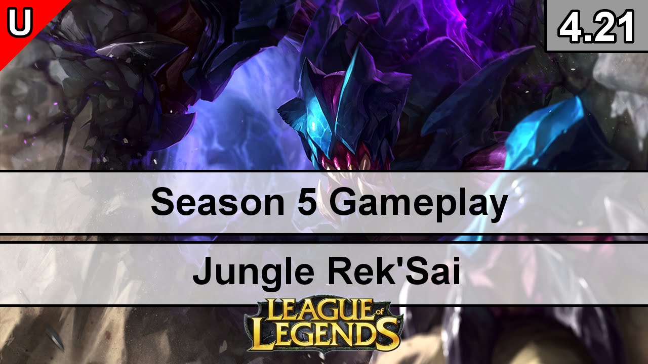 LoL Season 5 Jungle - Rek'Sai vs Lee Sin (League 69) - YouTube
