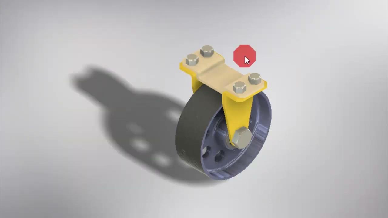 Autodesk Inventor #4 Cara Melakukan Rendering - YouTube