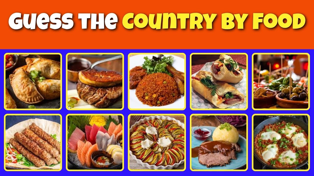 Guess the Country by Food | Puzzle Quiz - YouTube