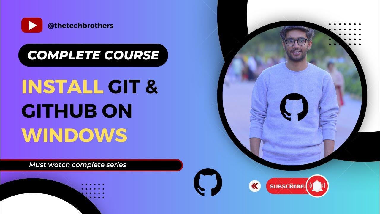 Part-4 How to install Git and Github on Windows || Github Tutorials For Beginners In Hindi/Urdu ...