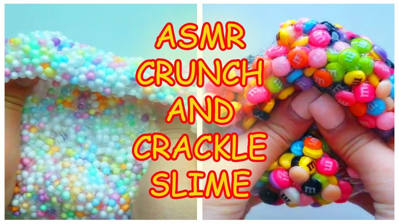 Best ASMR Crunch and Crackle Slime #022 - YouTube