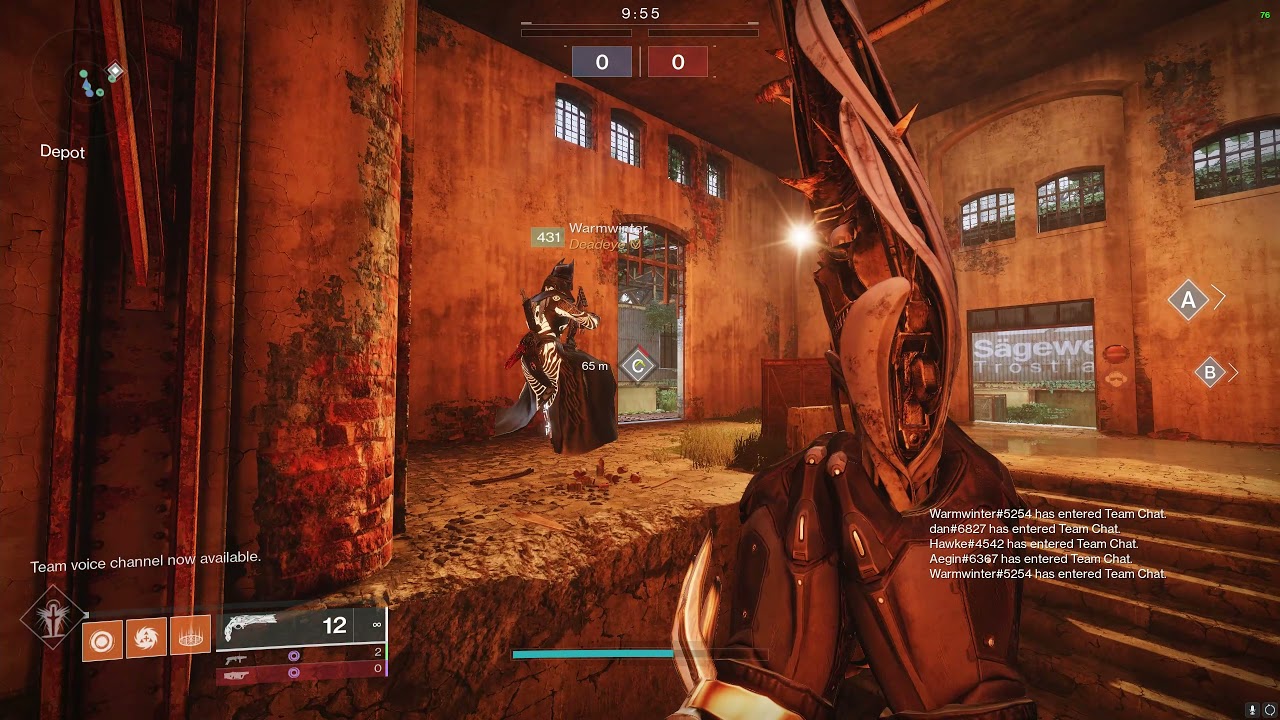 Destiny 2 - when you spawn on A in Dead Cliffs - YouTube