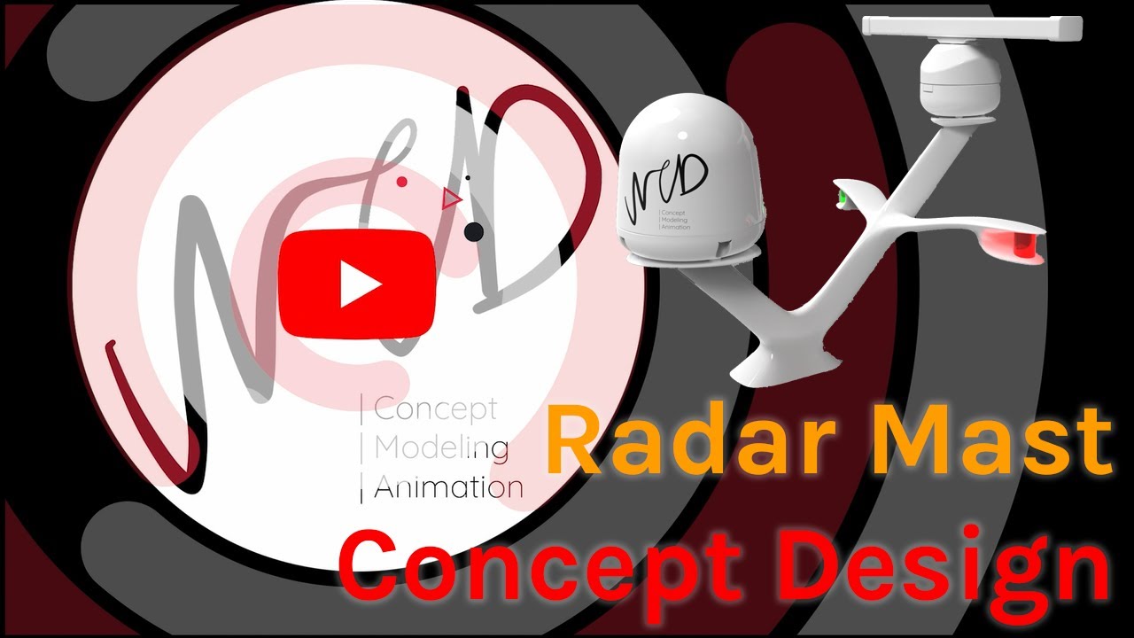 Concept Design of a Radar Mast with Integrated Navigation Lights - YouTube