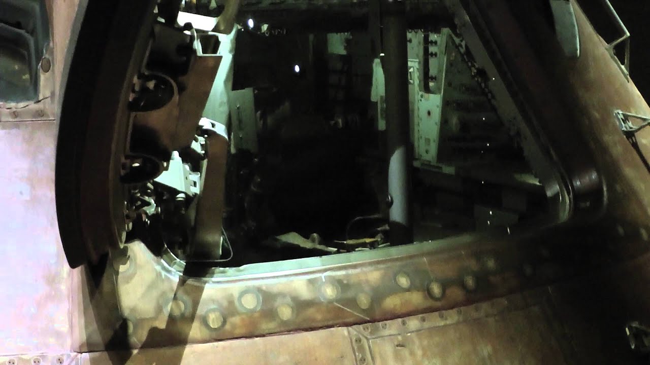 Inside The Apollo 14 Command Module Kitty Hawk - YouTube