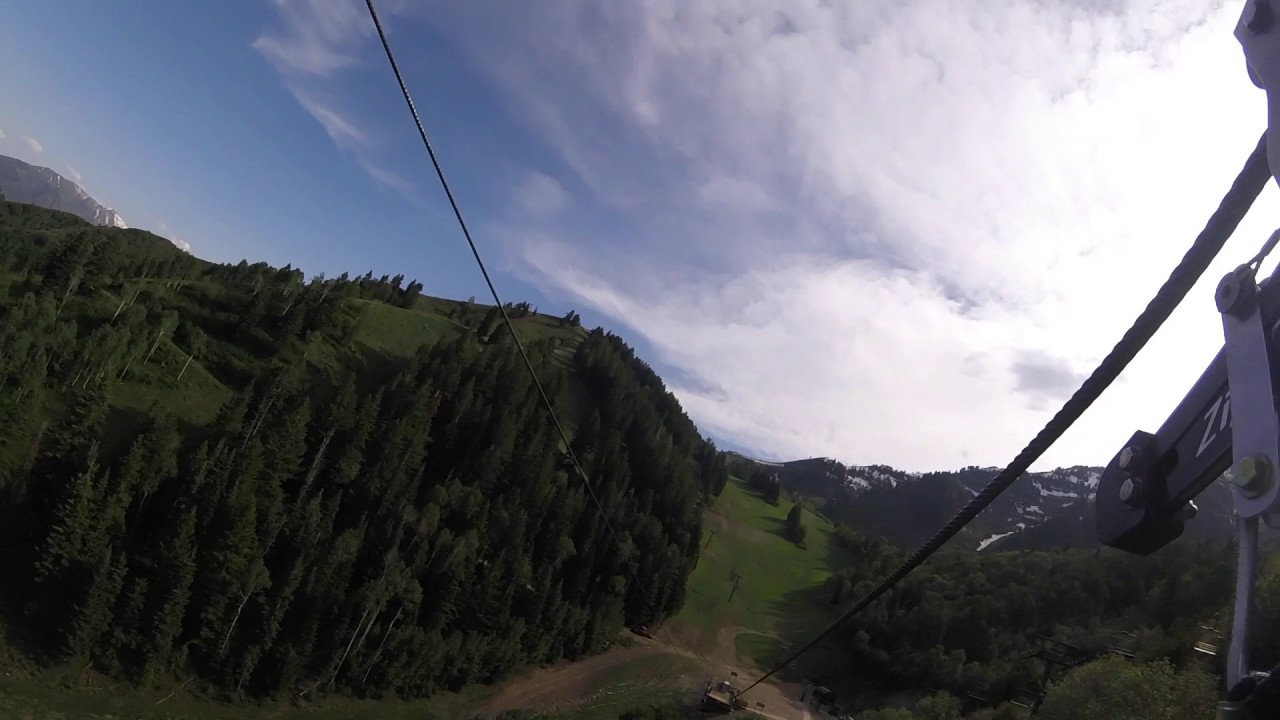 Sundance Zip LIne 2 - YouTube