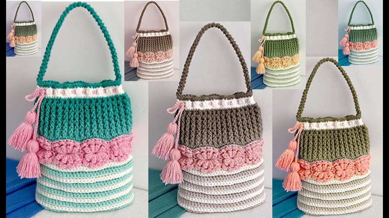 Cómo hacer bolsos bonitos fáciles lindos elegantes para regalar o como ...