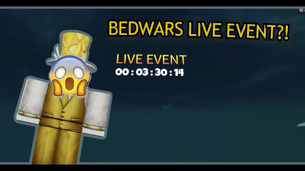 🔴LIVE 🔴 | LIVE EVENT HAPPENING RIGHT NOW?! (Roblox Bedwars Countdown ...