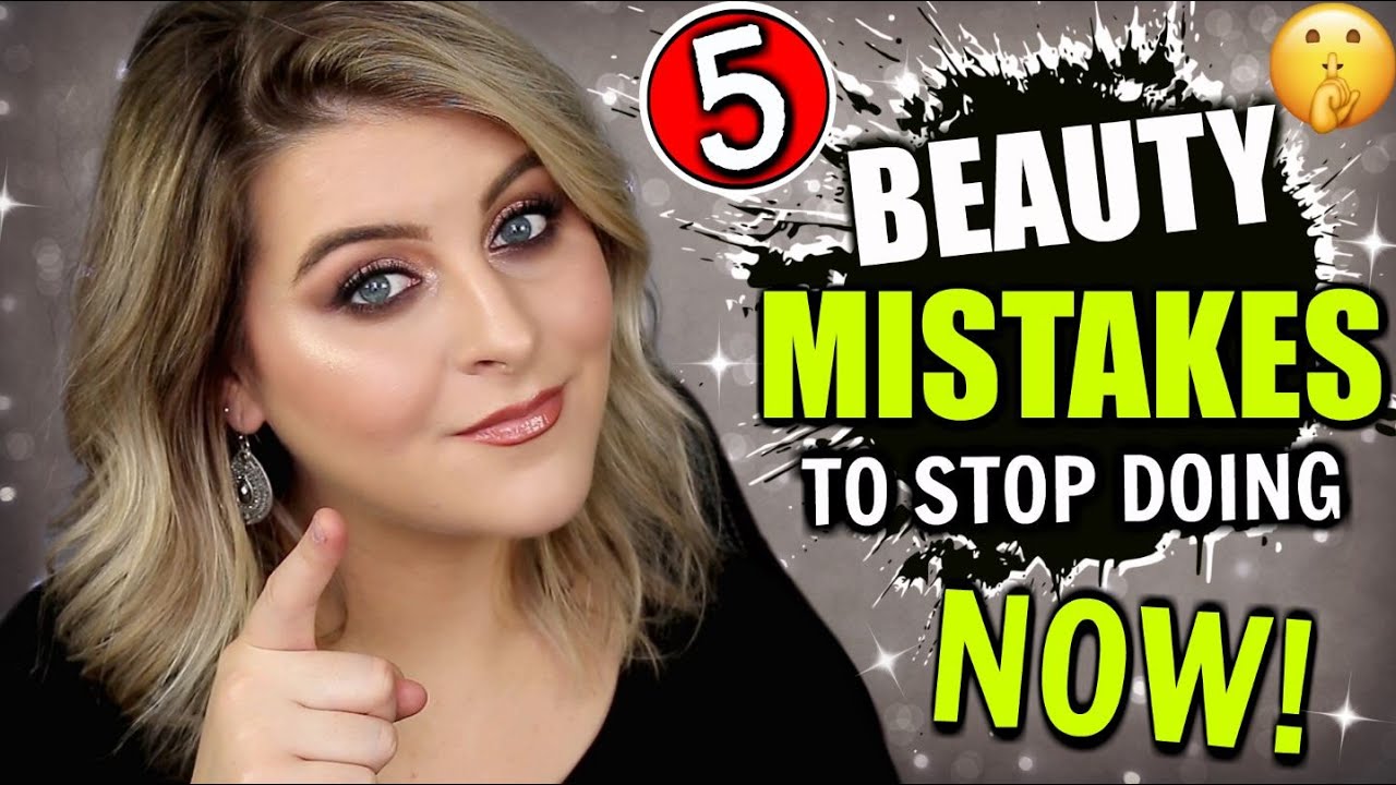 COMMON BEAUTY MISTAKES to Avoid // Makeup, Skin, & Hair! - YouTube