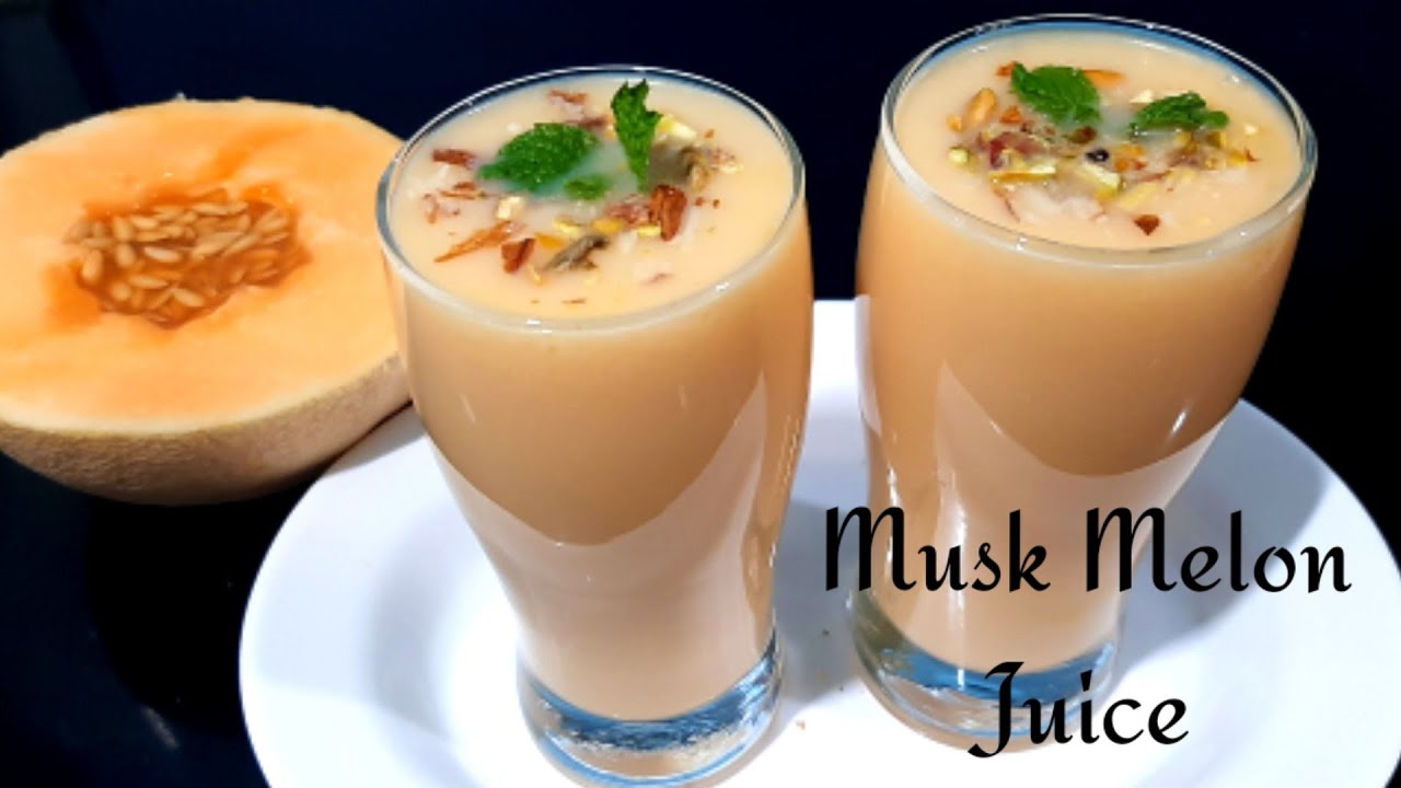 Musk Melon Juice | Melon Juice | Melon Smoothie | Musk Melon Milkshake ...