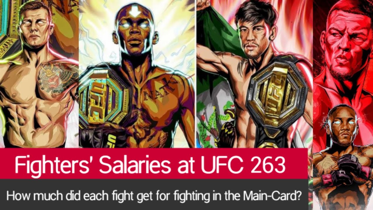 UFC 263 Fighters' salaries _ How much did UFC paid to their fighters to ...